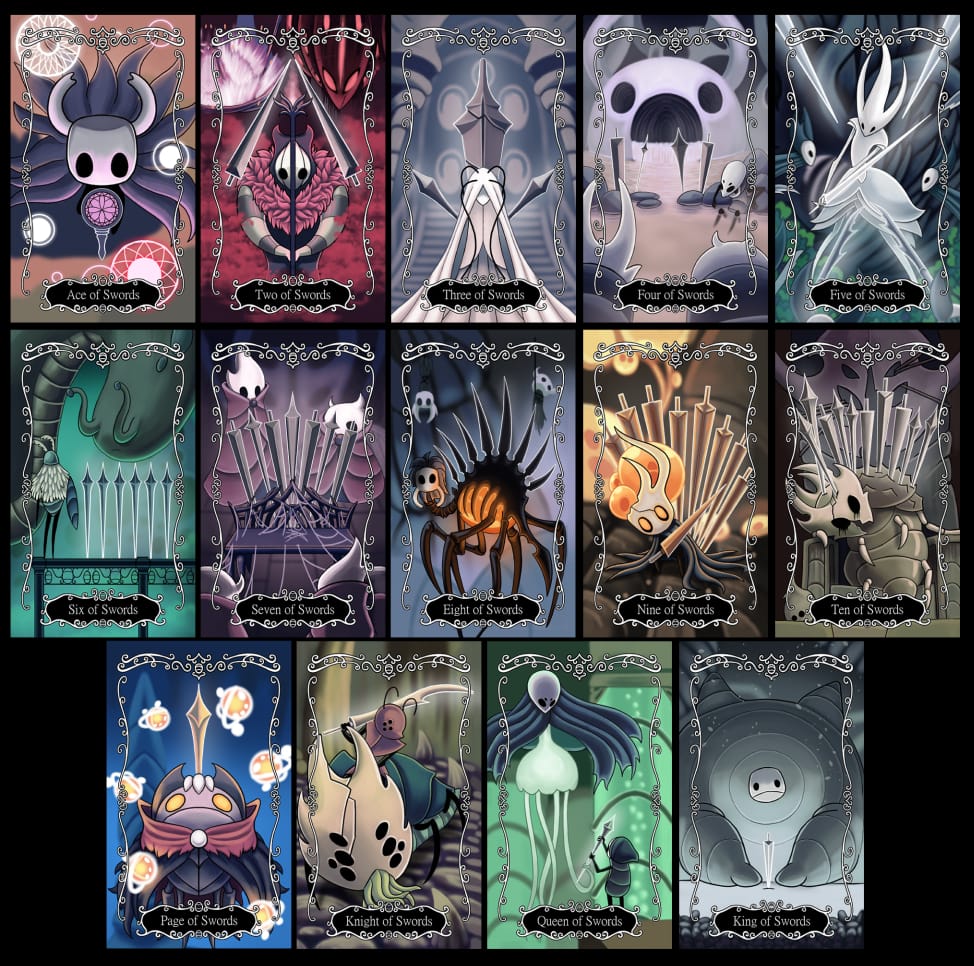 **NEW** SOUL – A Hollow Knight Tarot Deck - The Hexabeast